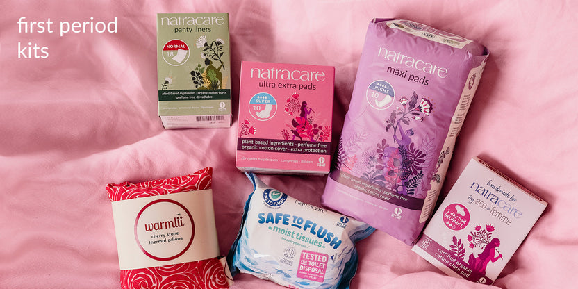Natracare First Period Kit Product Collection | Natracare Shop